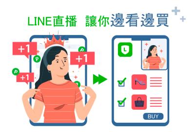 LINE直播系統-直播快手全台首創一鍵收單
